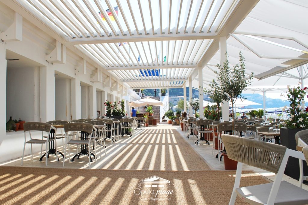 Opéra Plage à Nice : Plage privée et Restaurant en bord de mer